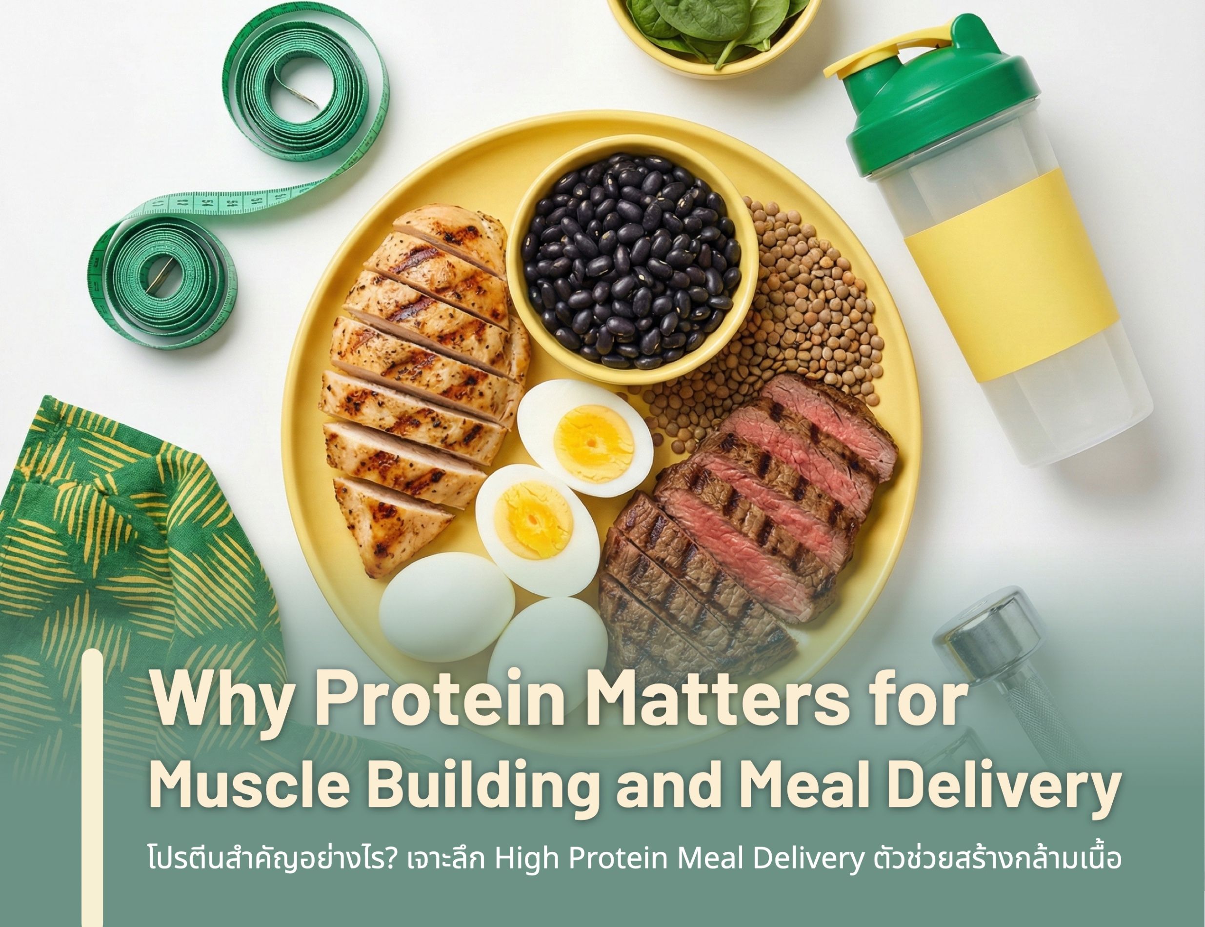 Why Protein Matters for Muscle Building and Meal Delivery | Easy Health